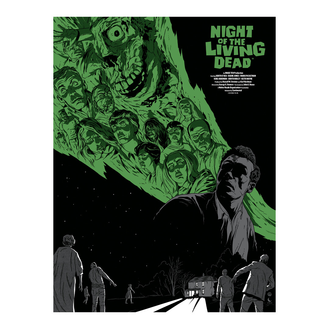 Ultimate guide to Night of the Living Dead posters - Moon Island Arts